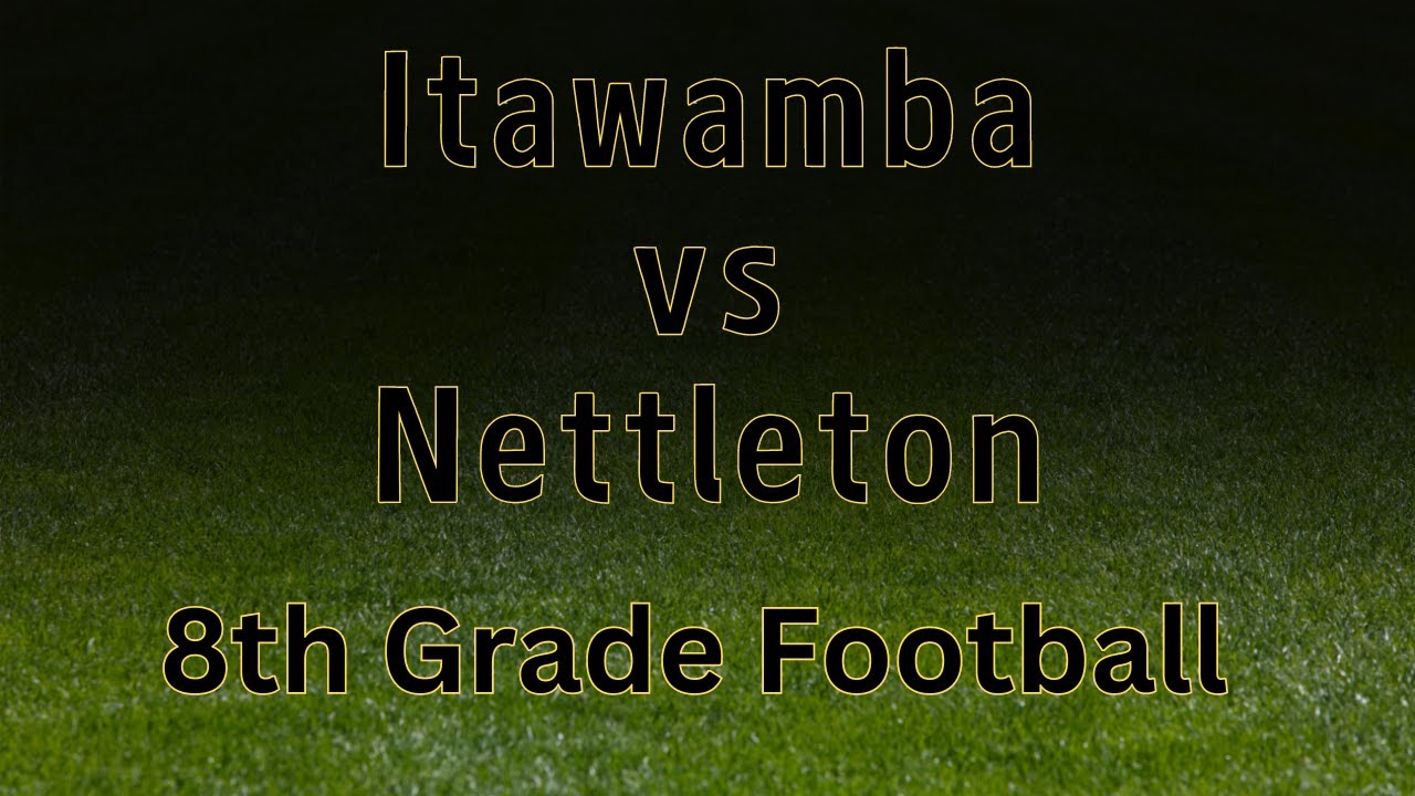 Itawamba vs Nettleton 8th Grade Football - YouTube