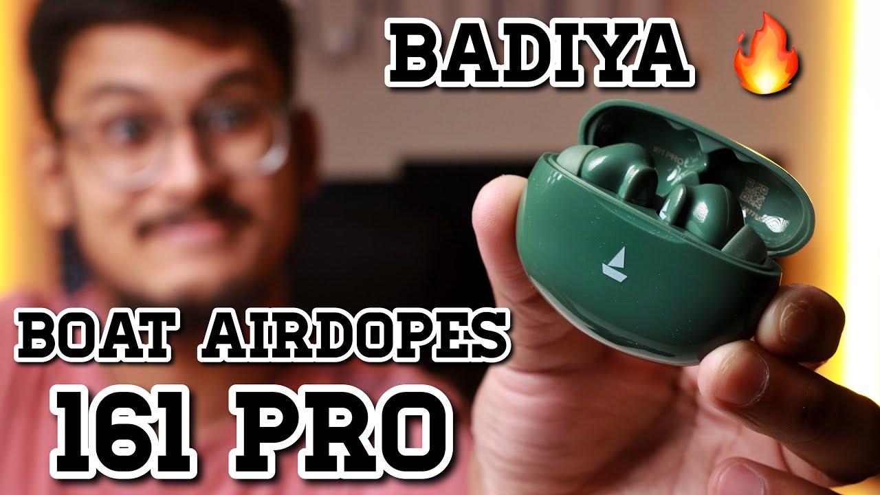 boAt Airdopes 161 Pro Unboxing & Review || Best Tws Earbuds Under 999 🔥 ...