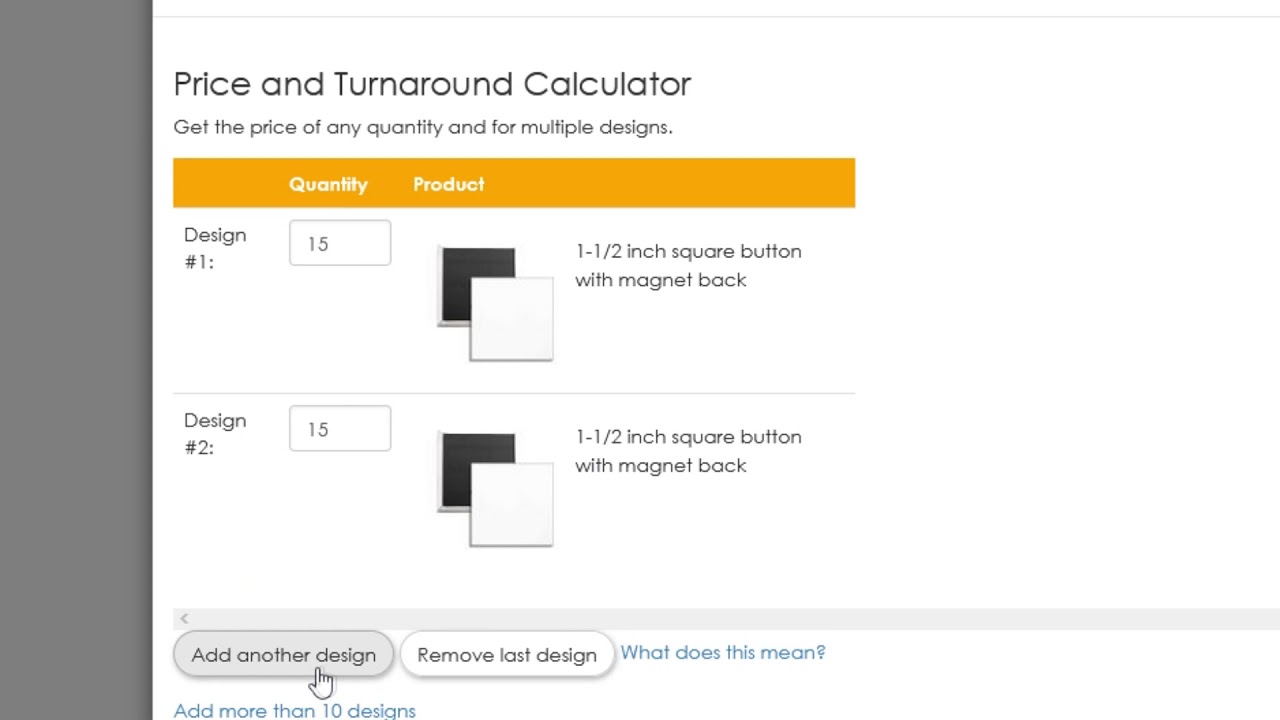 How To Get A Price Quote for Buttons - YouTube
