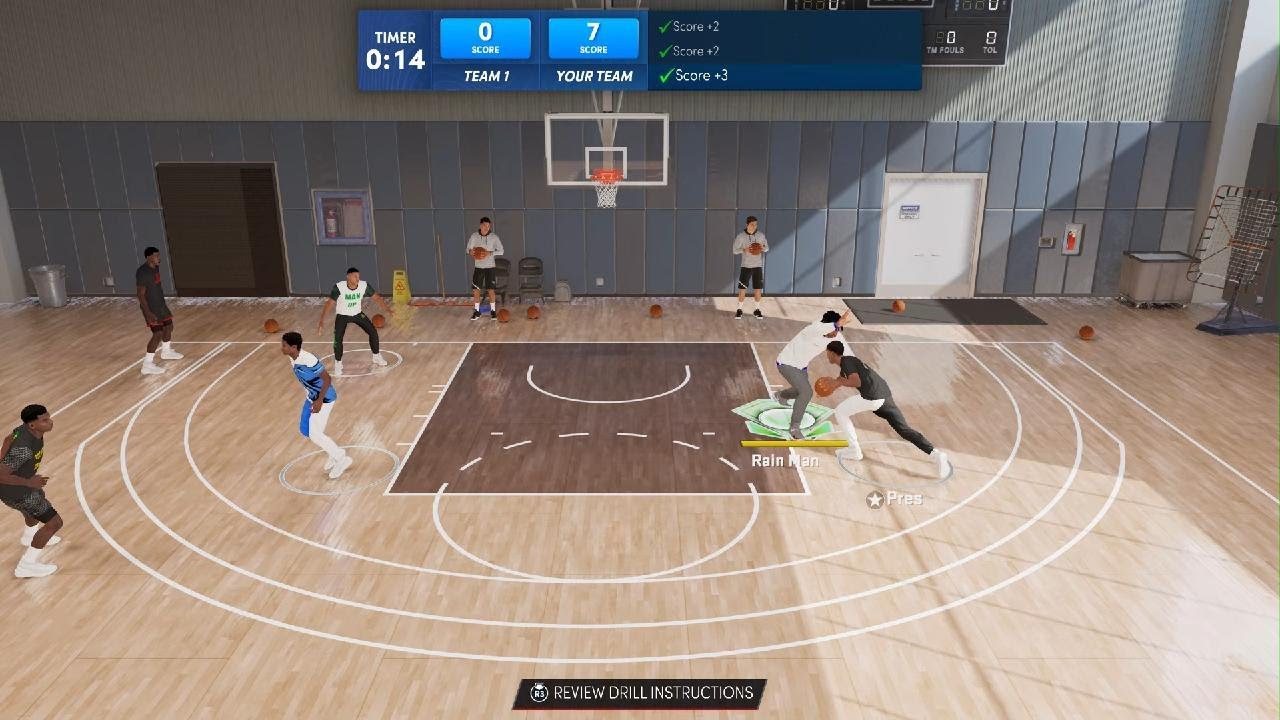 NBA 2K22 MyCareer Center EP 34 (Chris Brickley Gym warm up before nxt ...