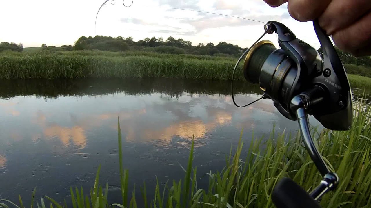 Karup å, Havørred/Seatrout 4,2 kg. - YouTube