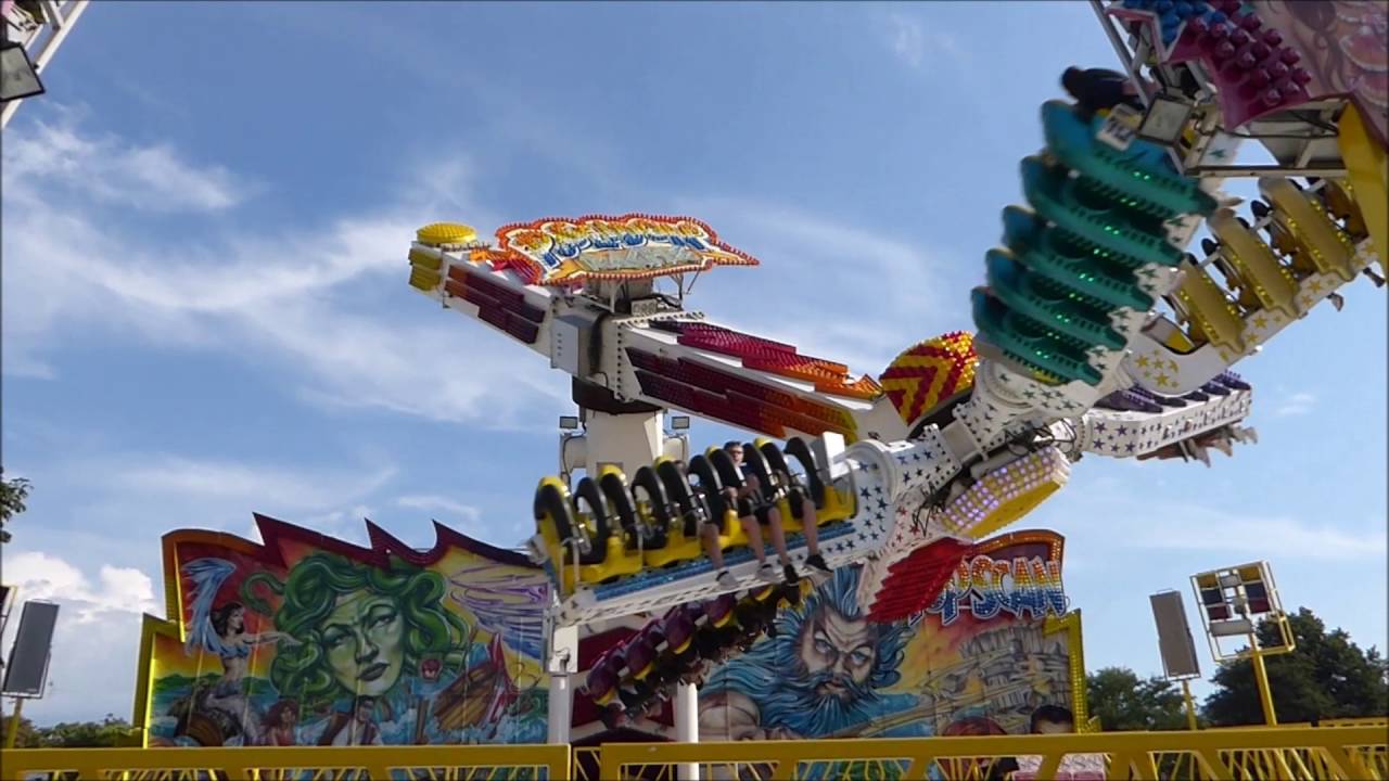 Foire aux manèges de Lille 2016 - YouTube