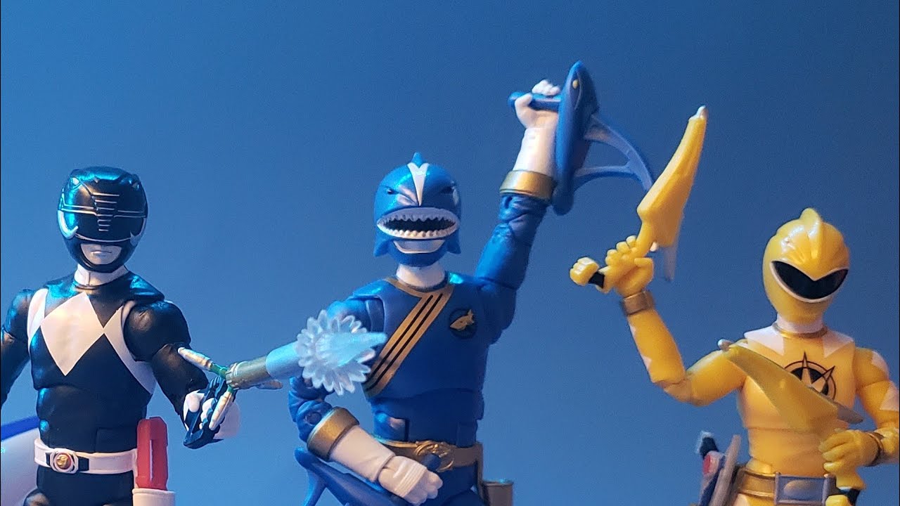 Wild Force Blue | Power Rangers Lightning Collection Wave 12 Figure ...