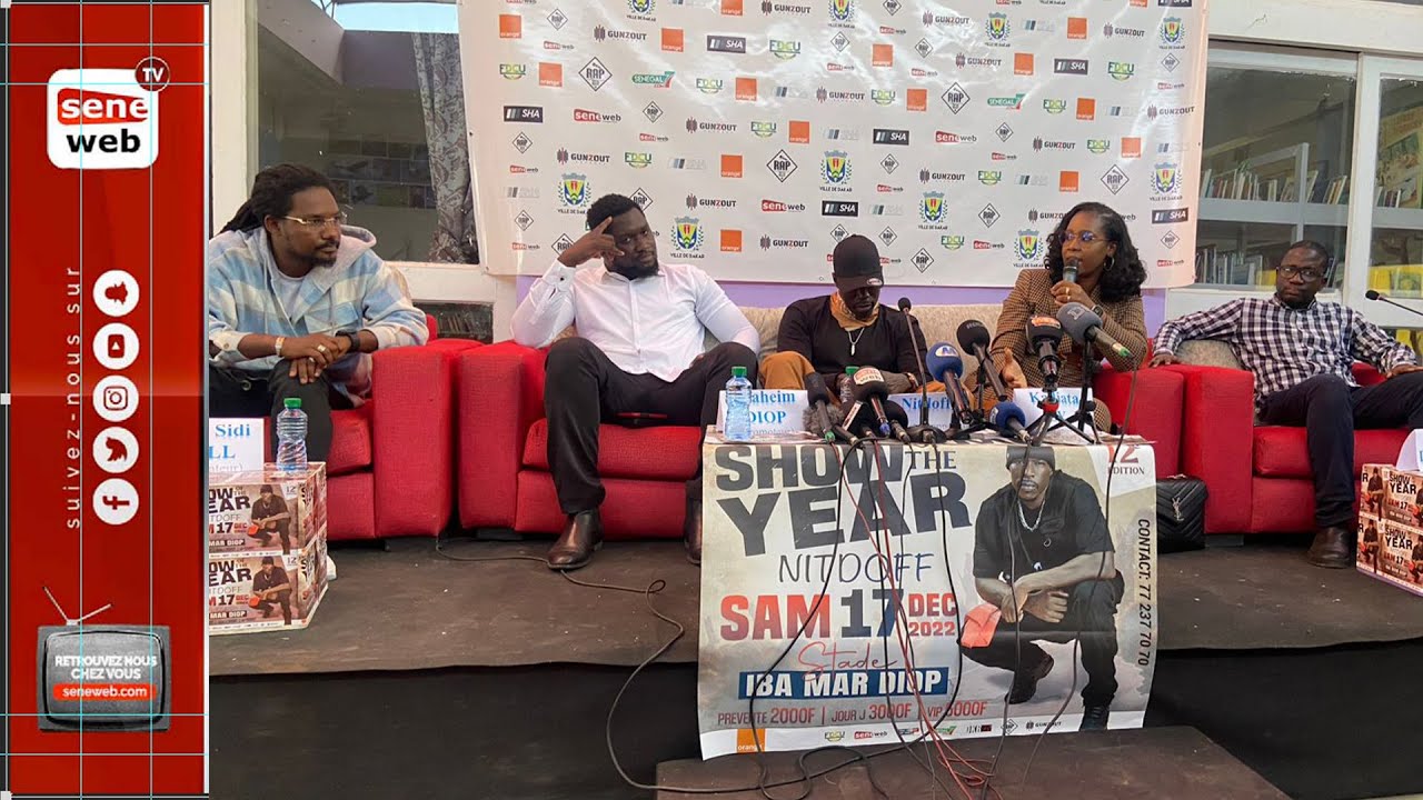 Show of the year : Nitt Doff face à la presse - YouTube