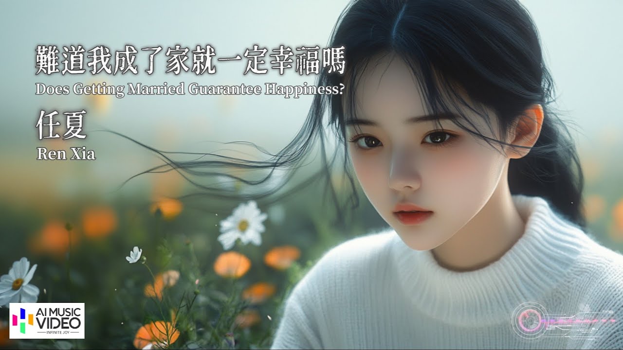 【高清MV】任夏 Ren Xia - 难道我成了家就一定幸福吗【Pinyin + Eng Sub | AI音樂視頻 | 繁體拼音英文動態字幕 ...