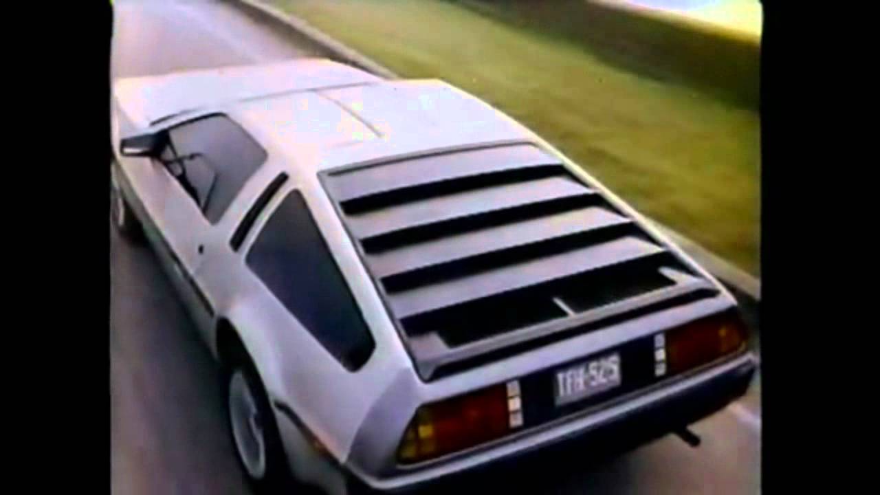 DeLorean TV Commercial Original 1980's promo - YouTube