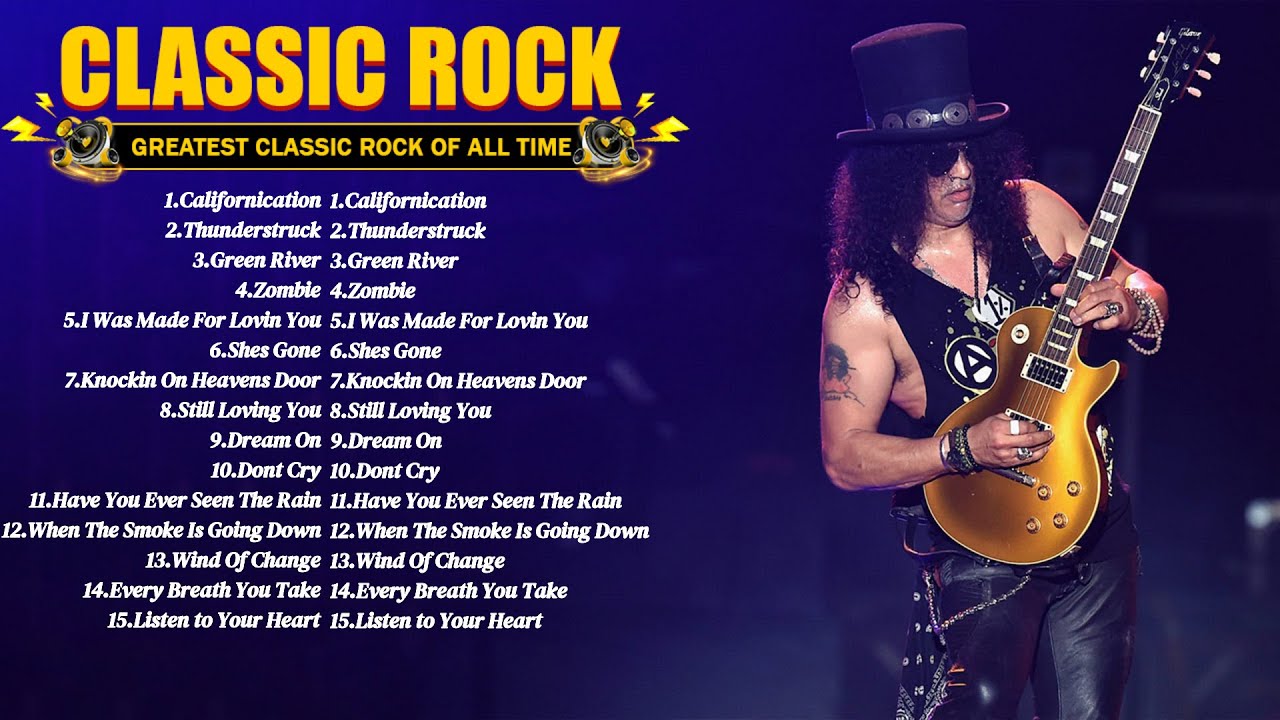 Classic Rock Mix ~ 🎸 Classic Rock Party Mix | High-Energy Rock Anthems ...