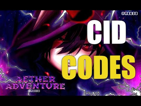 [CID🌑] AETHER ADVENTURE CODES [ROBLOX] - YouTube