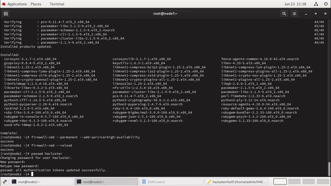 How To Setup High Availability Cluster on RHEL 9 - YouTube