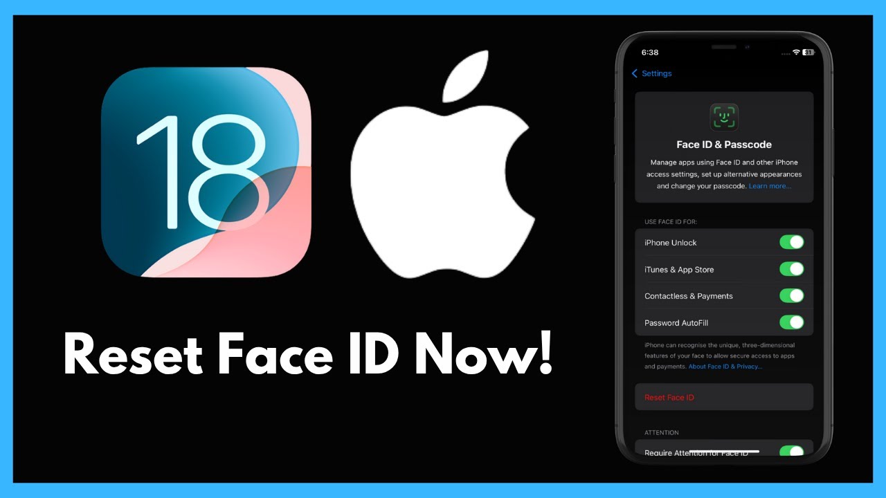 How to Reset Face ID on iPhone (Quick & Easy) - YouTube