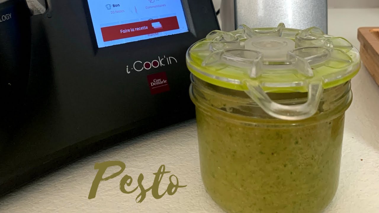 PESTO I COOK'IN FAIT MAISON : l'atelier culinaire Guy Demarle - YouTube