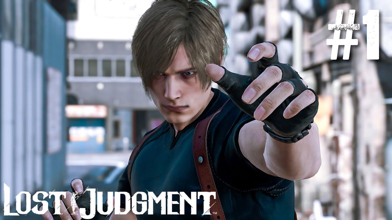 Leon as a Lawyer / Detective PART.1 - Lost Judgment - YouTube