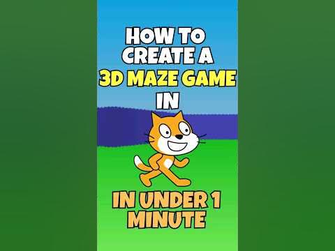 How To Create A 3D Maze Game In Scratch In Under 1 Minute! - YouTube