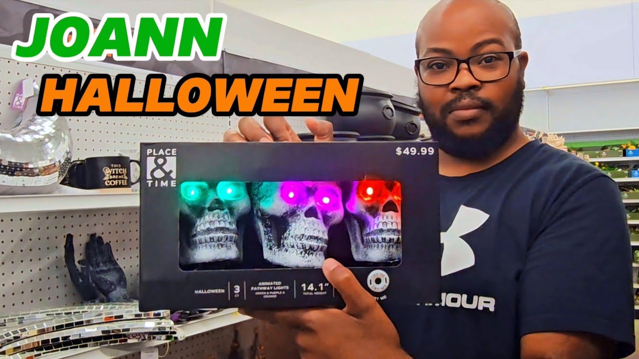 Code Orange at JOANN'S | HALLOWEEN Decor Hunting in June! - YouTube