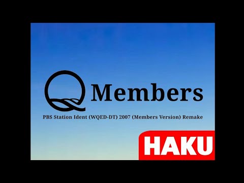 PBS Station Ident (WQED-DT) 2007 (Members Version) Remake - YouTube