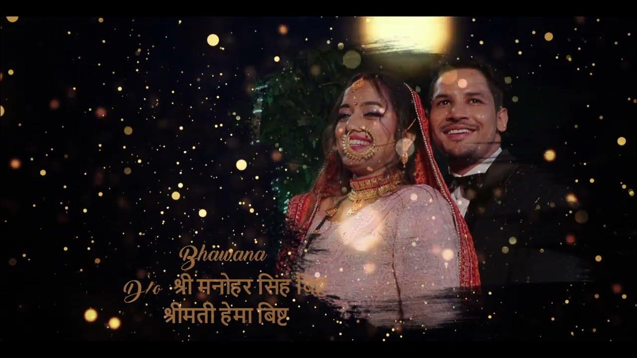 Yogesh Weds Bhawana Wedding Title - YouTube