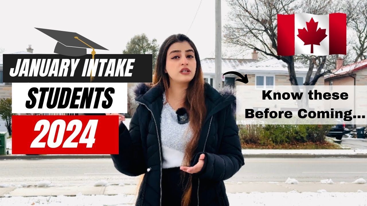 JANUARY INTAKE STUDENTS 2024🇨🇦||TIPS FOR INTERNATIONAL STUDENTS||HOW TO ...