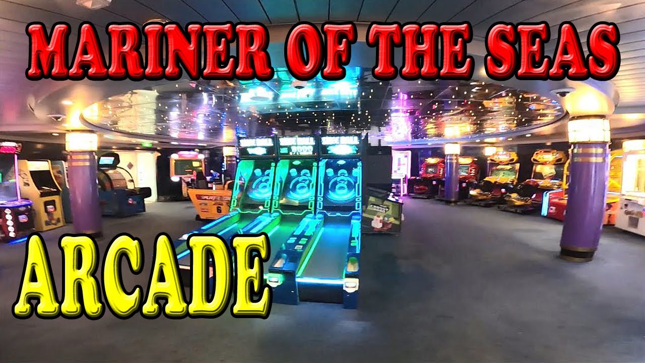 Mariner of the Seas Challengers Arcade Tour - YouTube