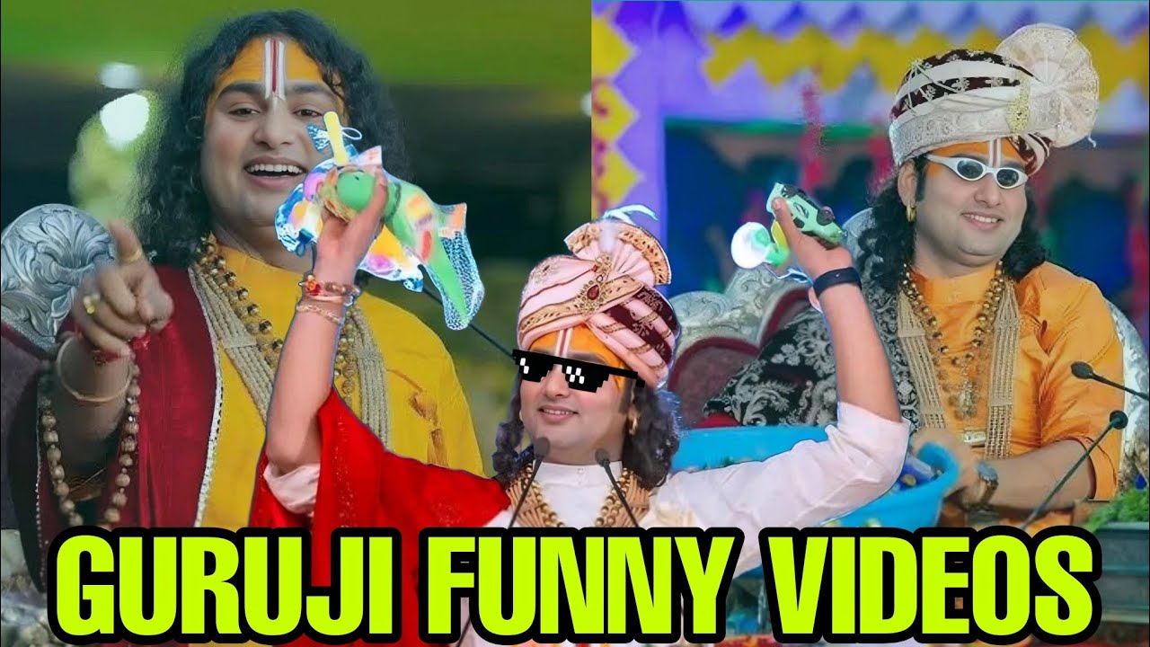 Guruji Funny videos Part-1 // Anirudhhacharya guruji memes videos ...