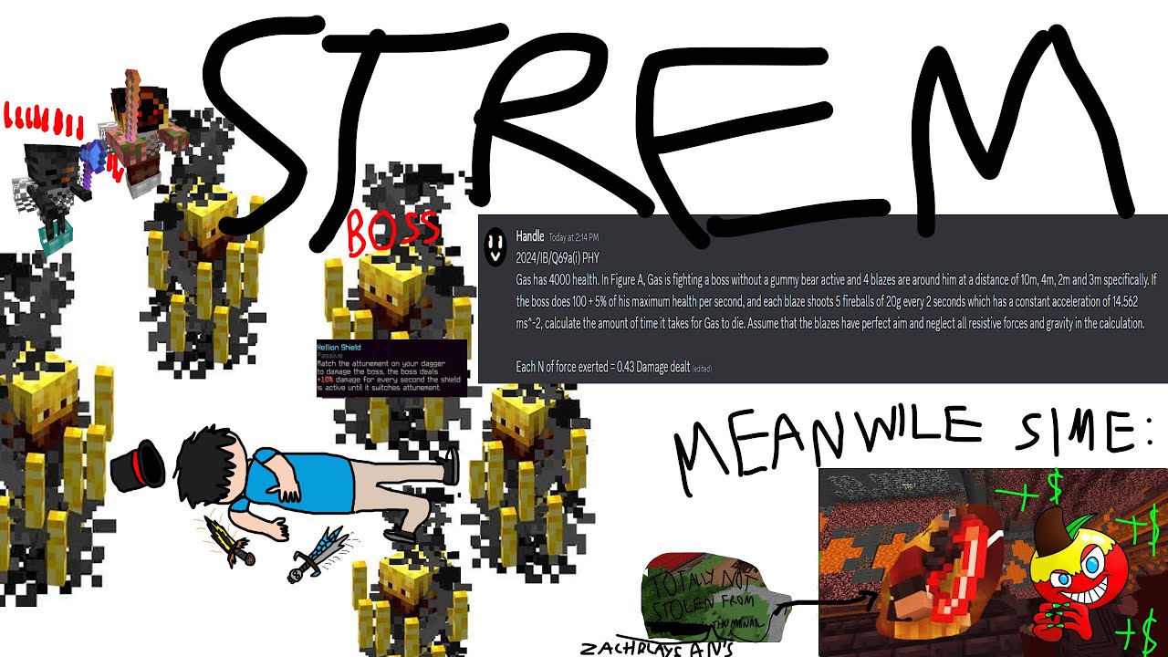 chill blaze stream but this time with an alert flare - hypixel skyblock ...