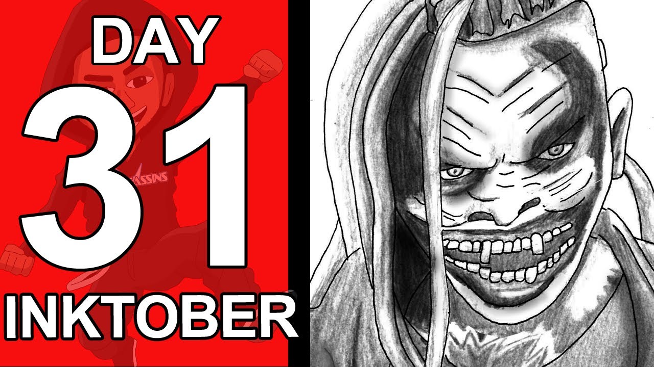 THE FIEND BRAY WYATT WWE Inktober 2020 Drawing - YouTube