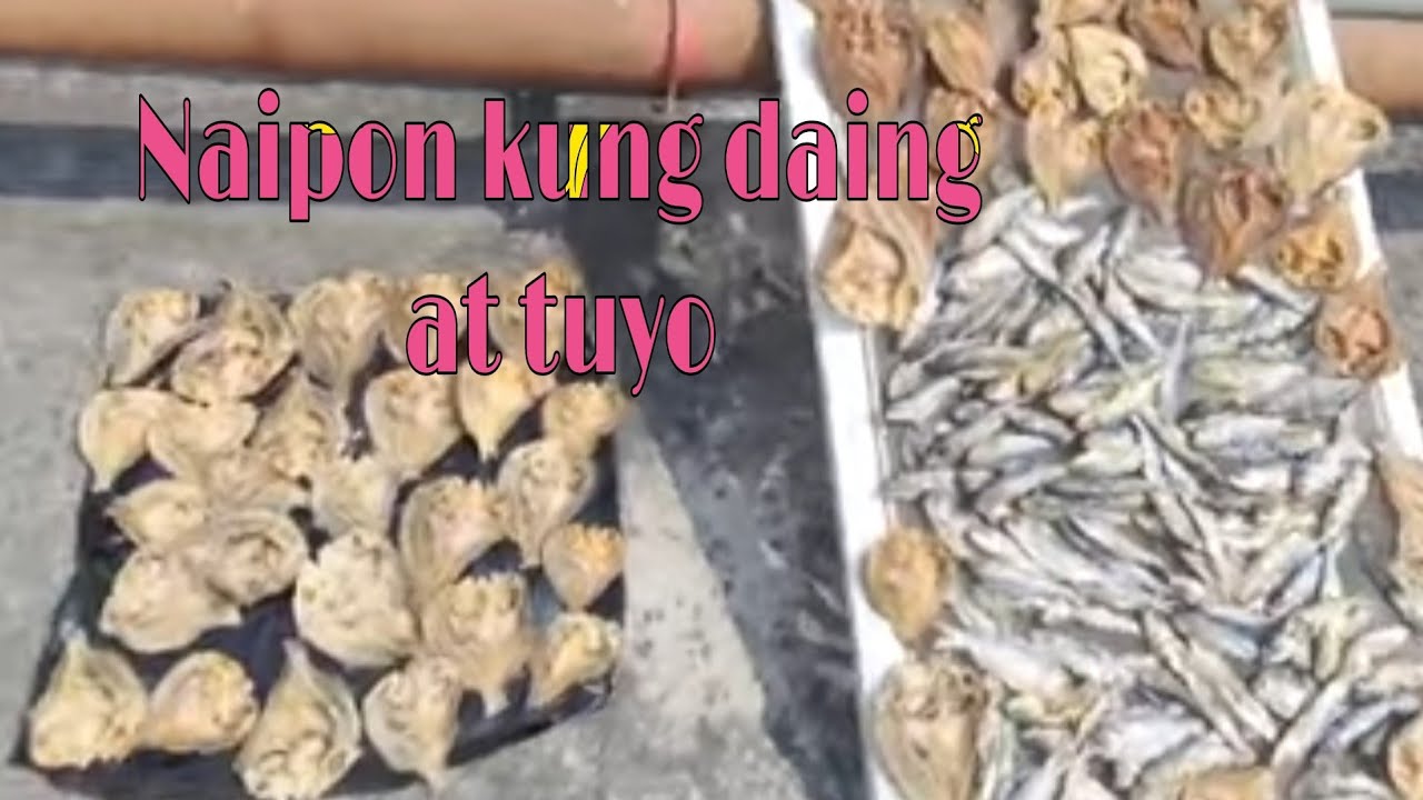 Naipon ko na daing at tuyo - YouTube