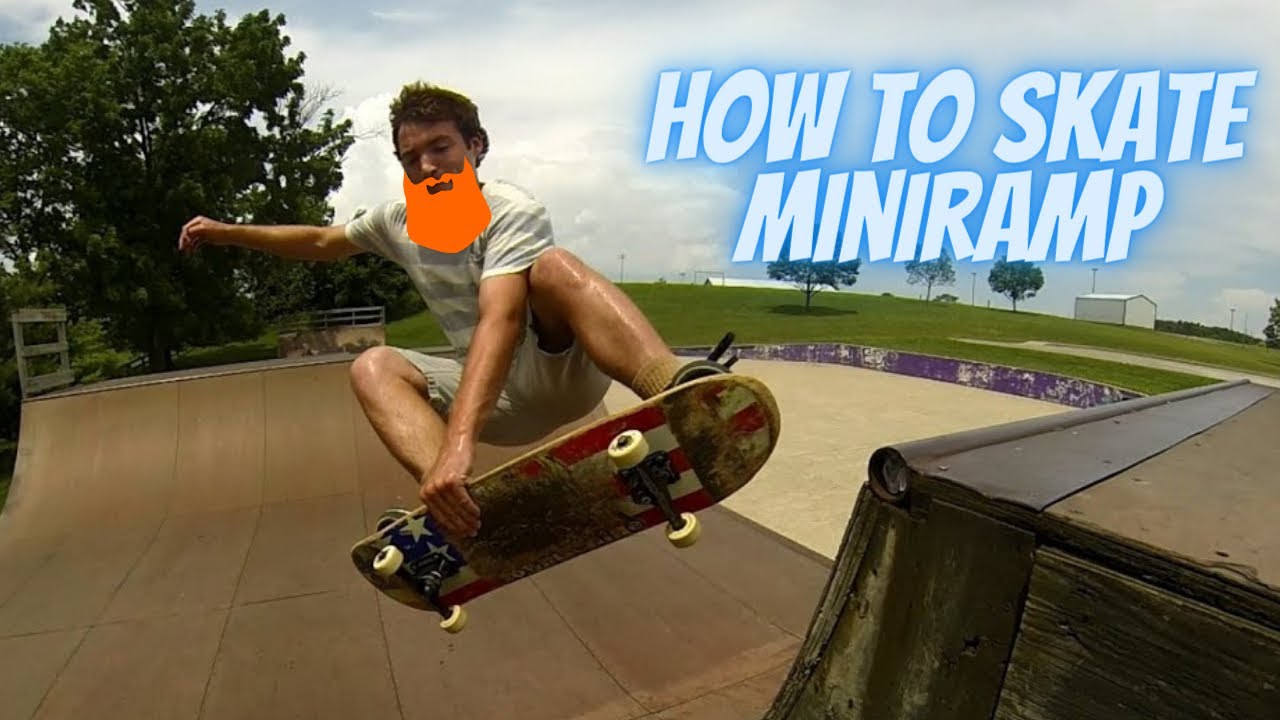 How to skate Mini-Ramp Easy for Beginners - YouTube