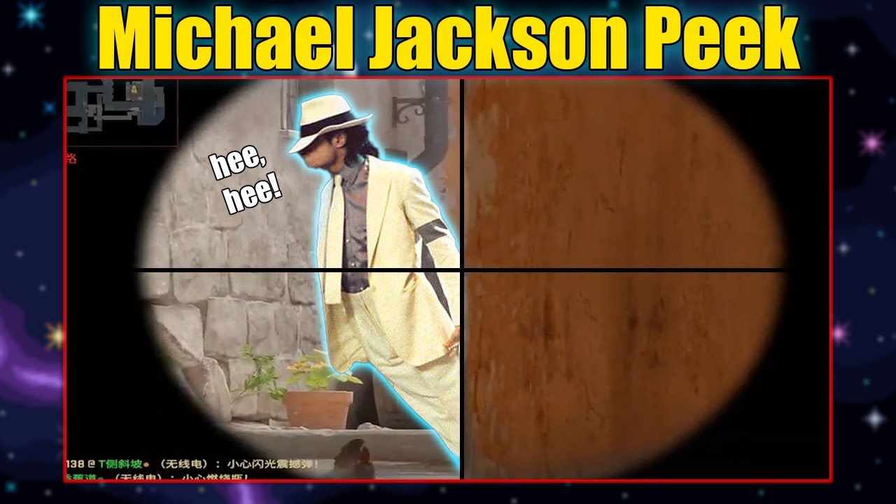 The Legendary Michael Jackson Peek Bug! - YouTube