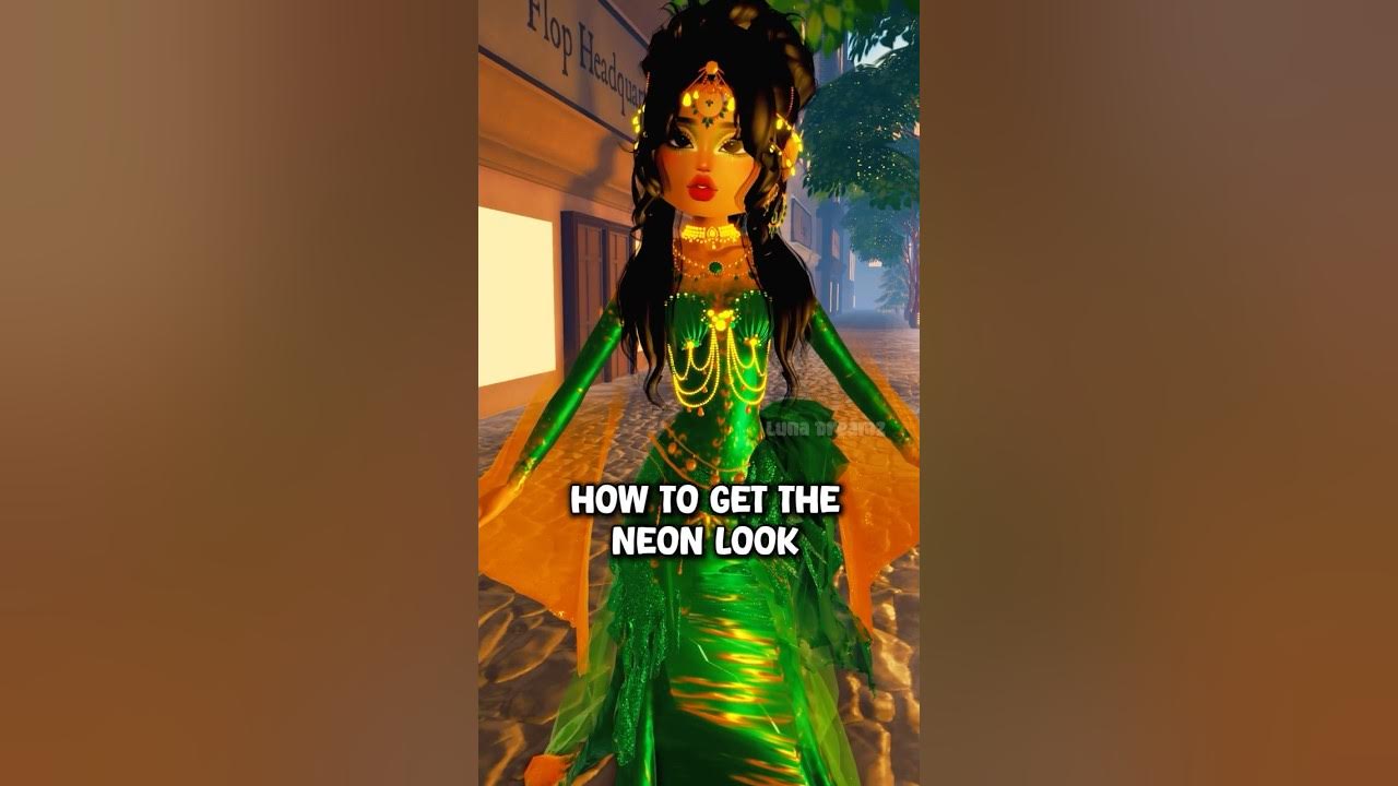 How to Get NEON Items or Glowing Outfits in DTI (Quick Tutorial) 💫 ...