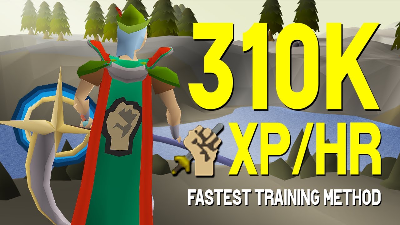 The FASTEST OSRS Strength & Attack Training Guide! (310K Xp P/H) - YouTube