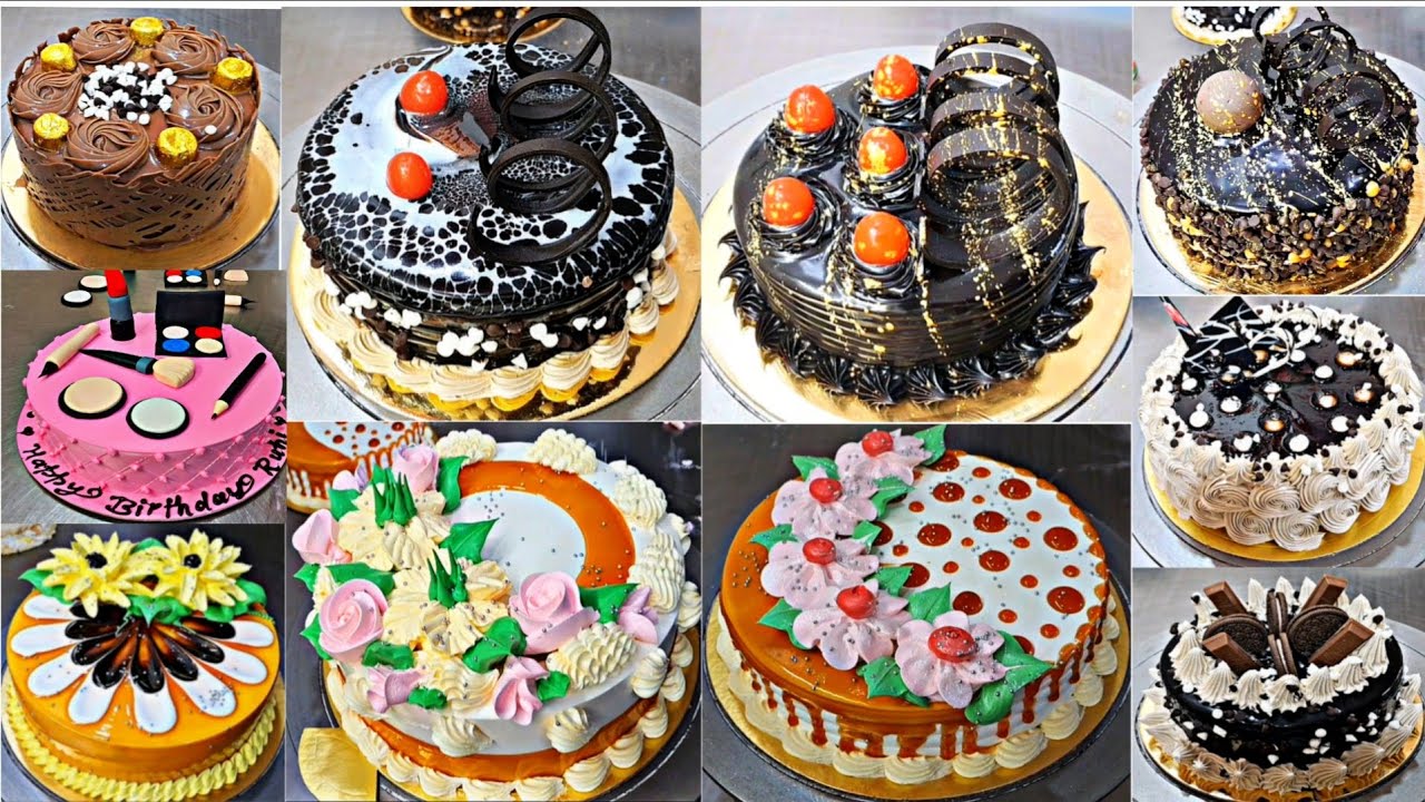 TOP 10+ AMAZING CAKE DECORATION IDEA'S |TRUFFLE CHOCOLATE CAKE ...