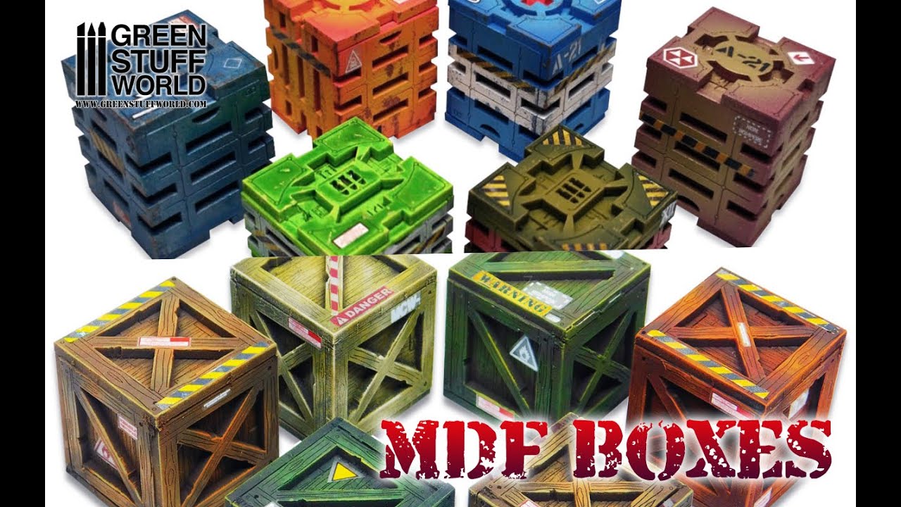 Creative : MDF Boxes - YouTube