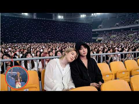 3 minutes ago: Jungkook wasn't alone! 🥹💜 Jimin reportedly accompanied him to the Stray Kids concert!