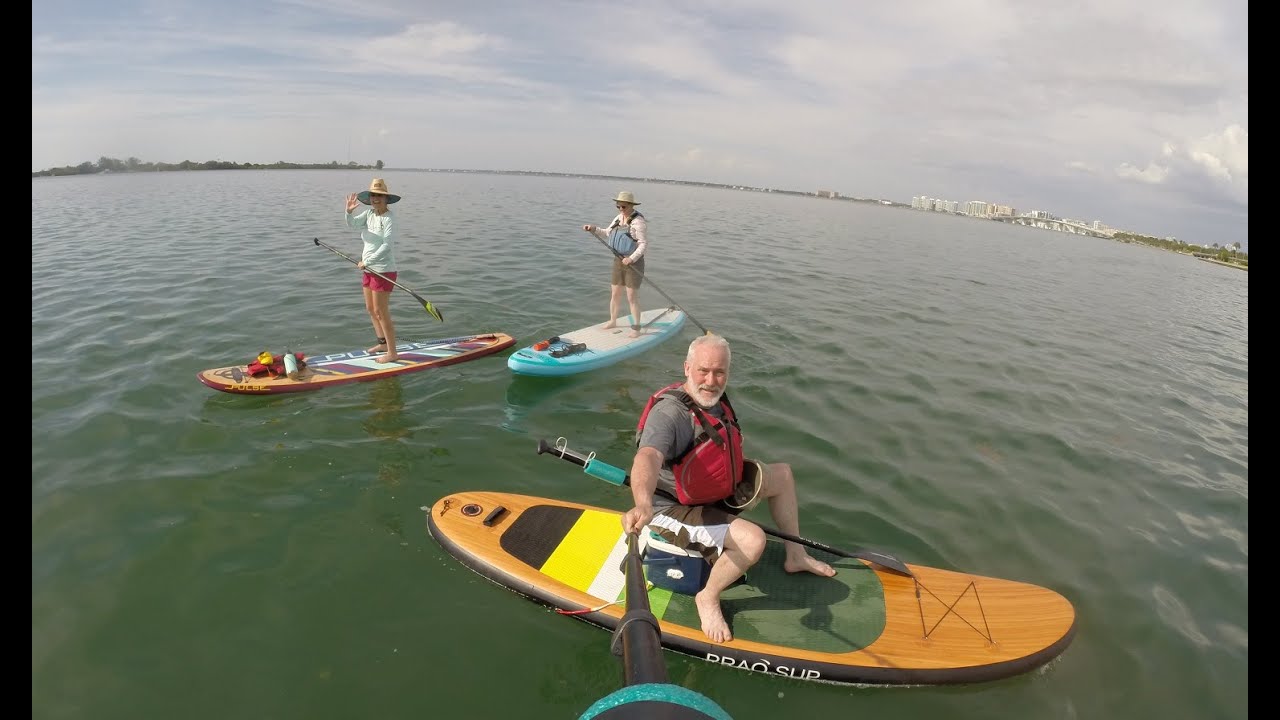 T200 thruster SuP electric paddle board : Florida ride - YouTube