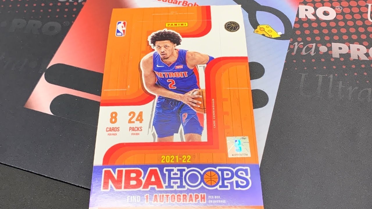 2021-22 NBA Hoops Hobby Box Review - YouTube