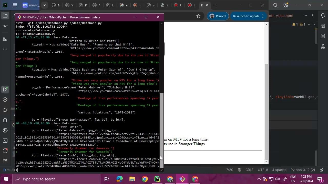 CIS 233Y lab4 f git - YouTube