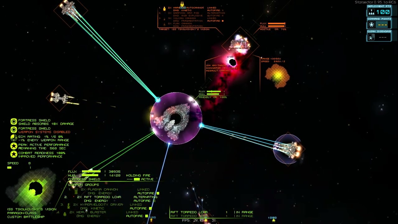 Starsector 0 95 1a RC6 - just a paragon - YouTube