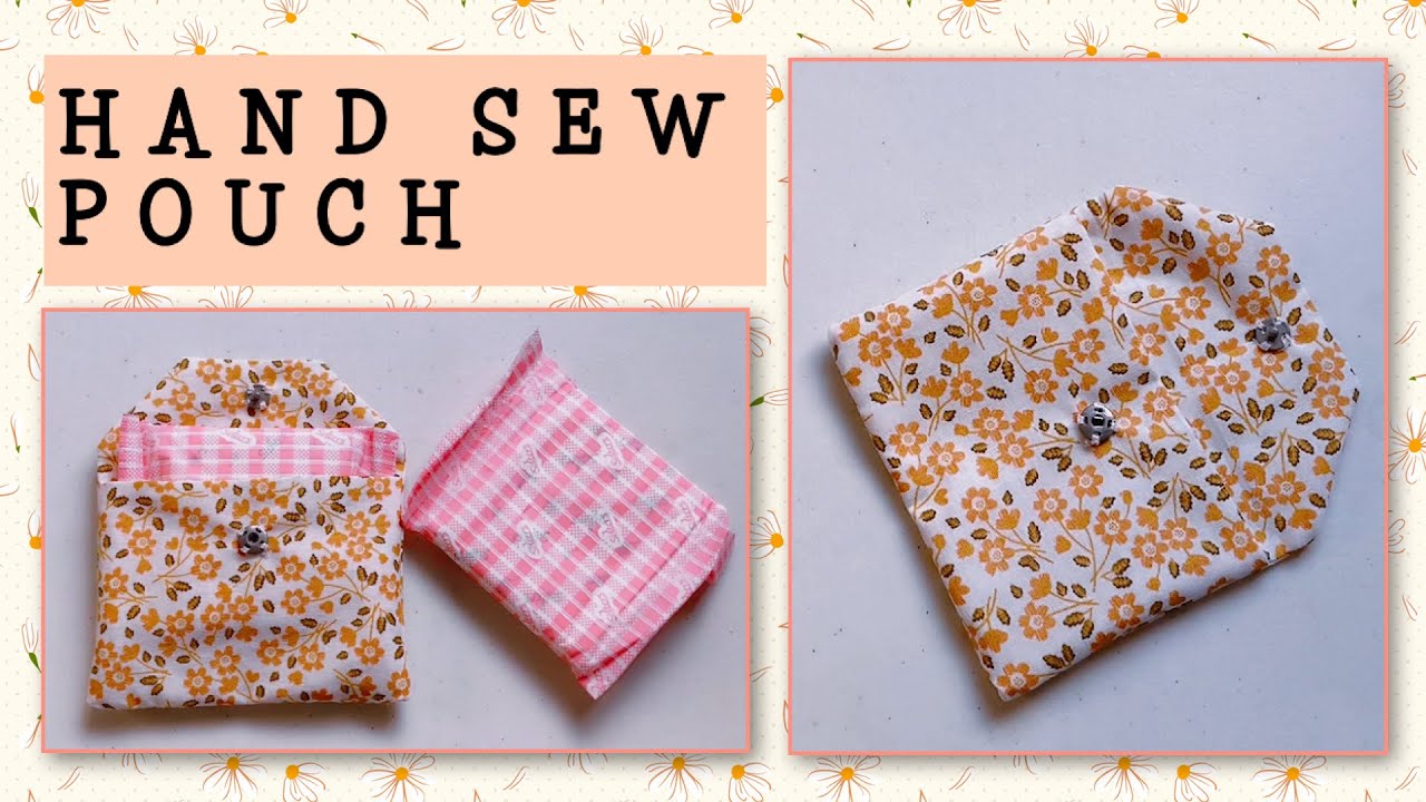 HAND SEW SANITARY PAD POUCH - YouTube