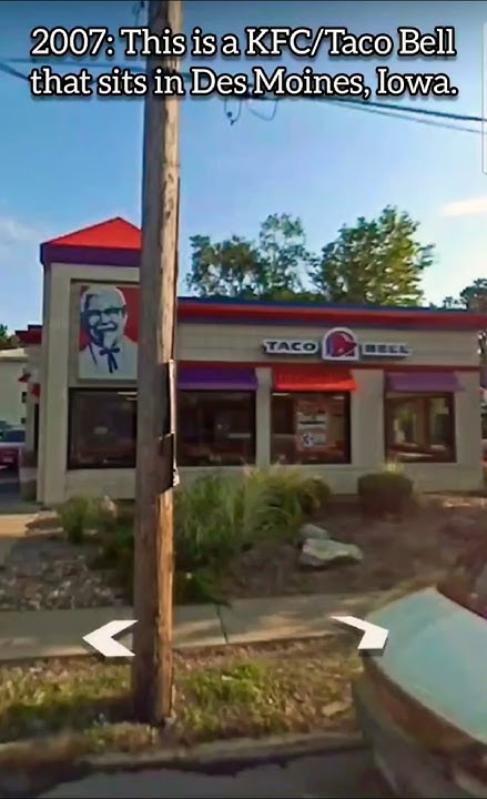 An Abandoned KFC/Taco Bell in Des Moines, Iowa #shorts - YouTube