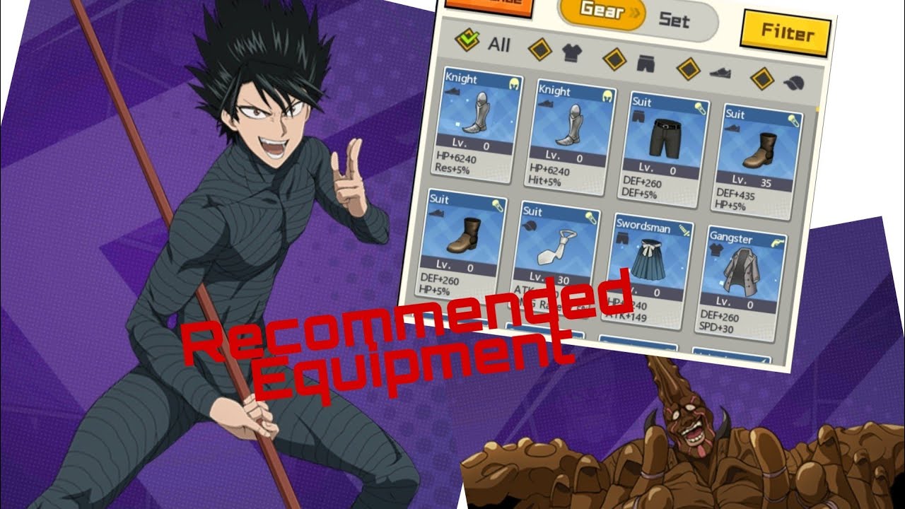 Equipment/Gear Paling Cocok Untuk Kabuto dan Stinger [OPM : The ...