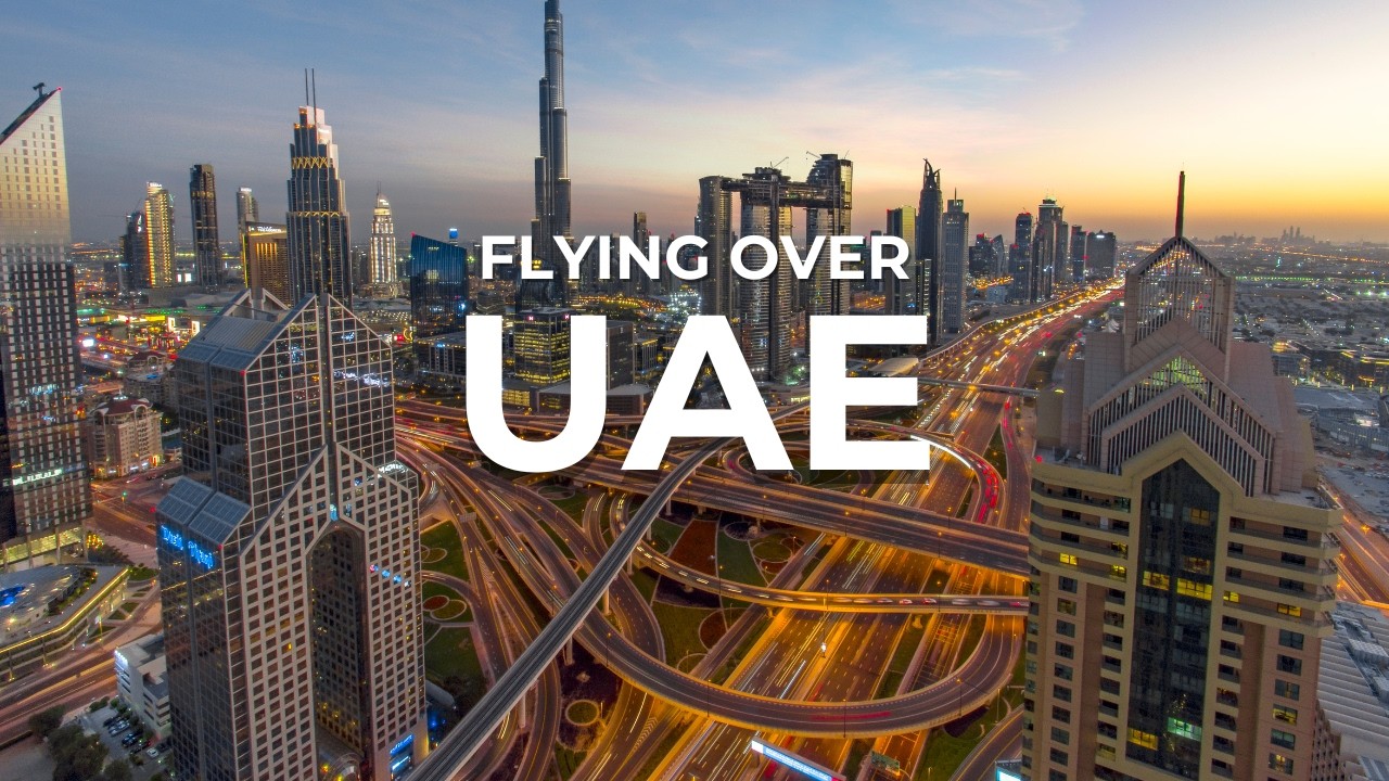 FLYING OVER UAE - Beautiful UAE Landscapes - YouTube