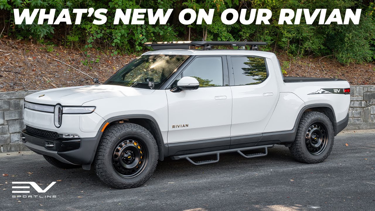 Upgrading the Rivian R1T Gear Tunnel and Running Boards / Nerf Bars - A ...