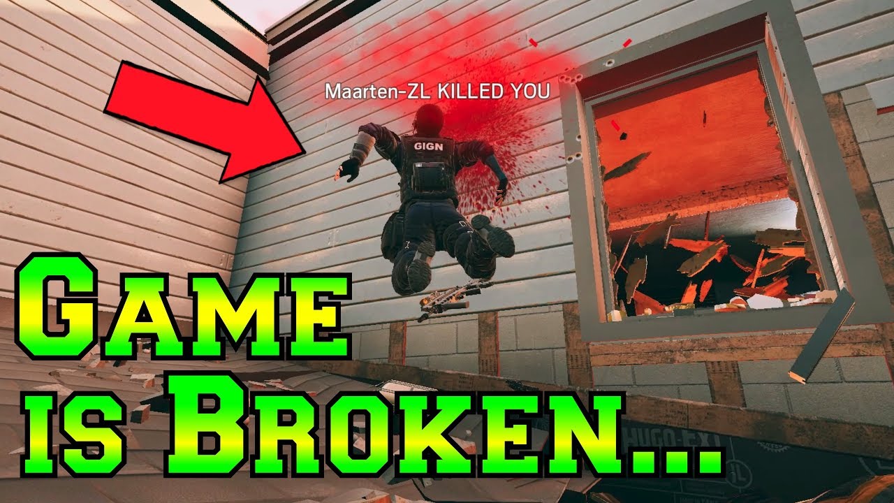 This Game is Broken... - Rainbow Six Siege - YouTube