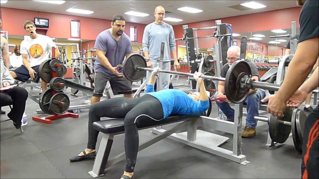Flex Powerlifting Mock Meet Bench Press Round 2 - YouTube