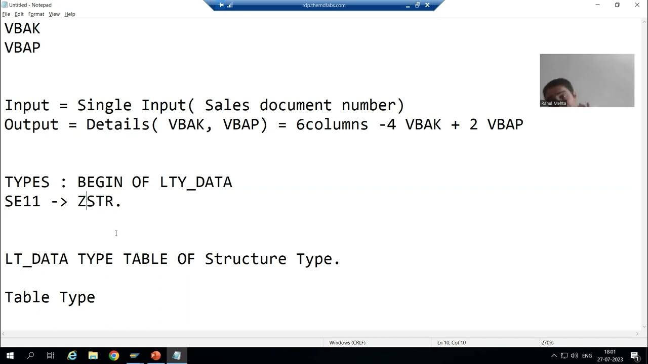 8 Abap Oops Usual Abap Class Part7 Youtube