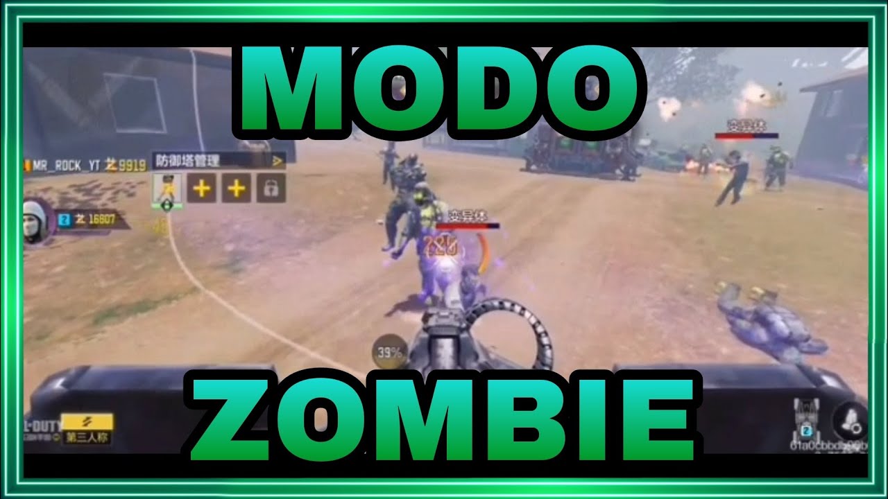 Call of Duty // MODO ZOMBIE // Cod Mobile - YouTube