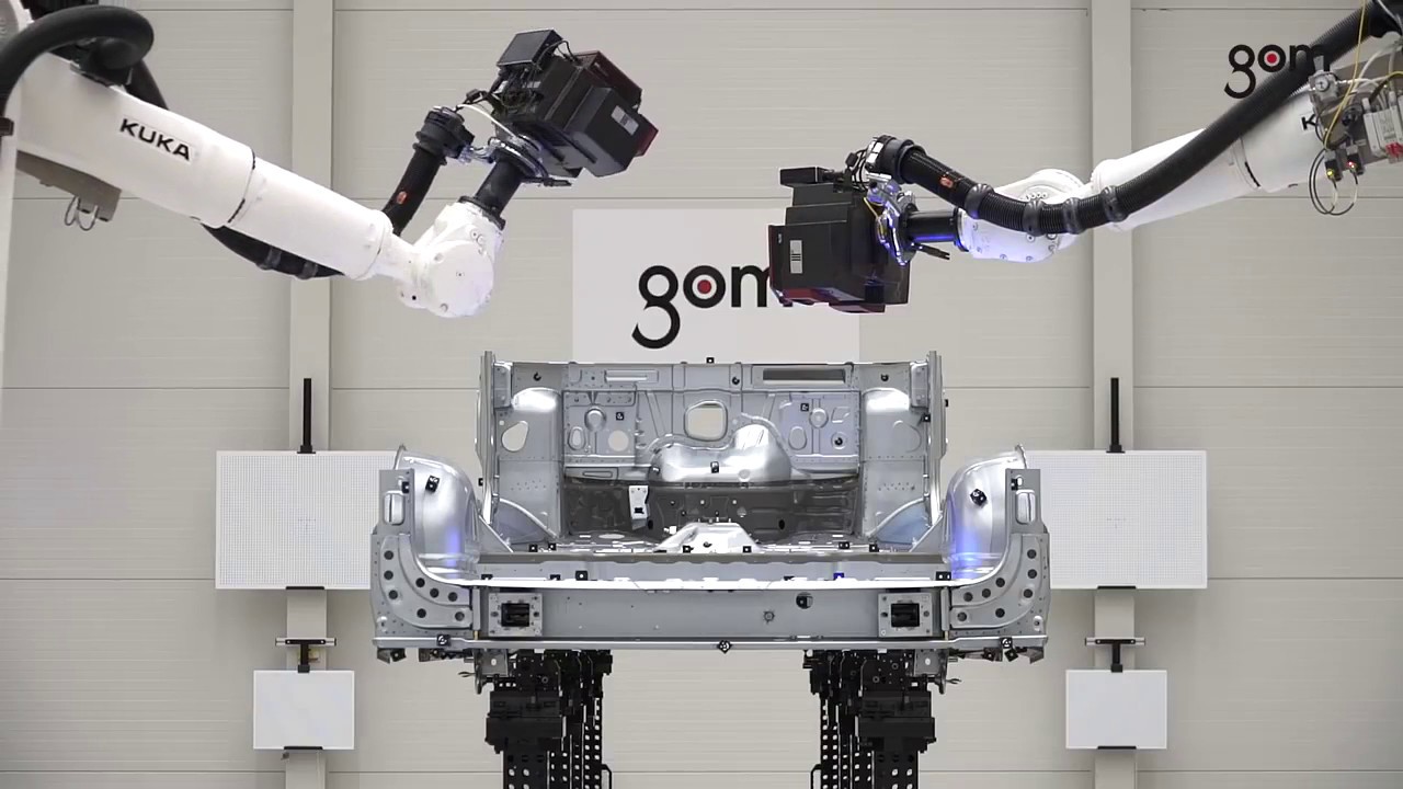 Control de calidad automatizado en vehiculos comerciales de VW - YouTube