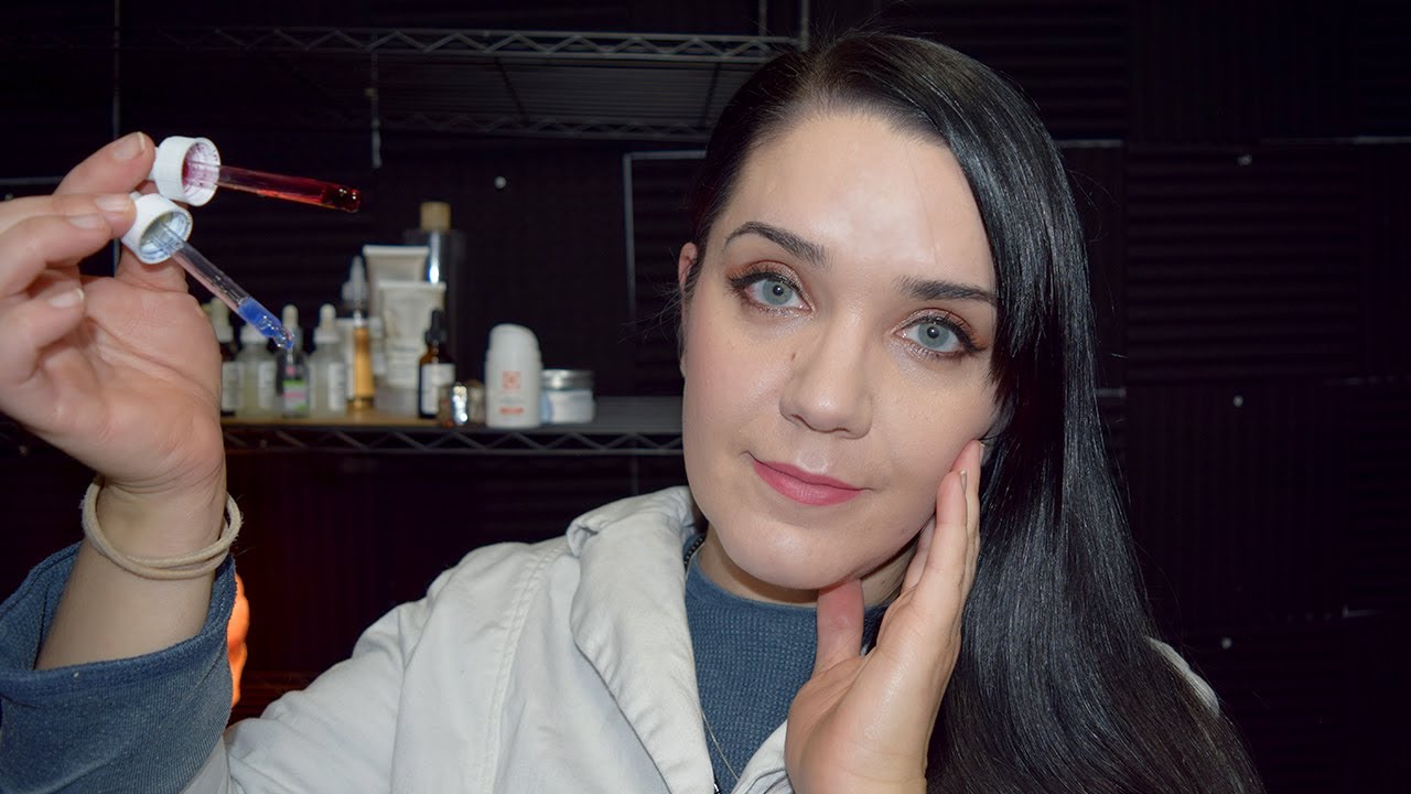 ASMR Patch Testing - Esthetician Skin Exam - YouTube