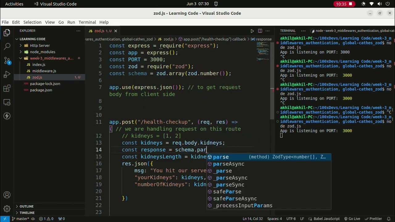 Node.js for Beginners: Create an HTTP Server & Validate User Inputs - YouTube