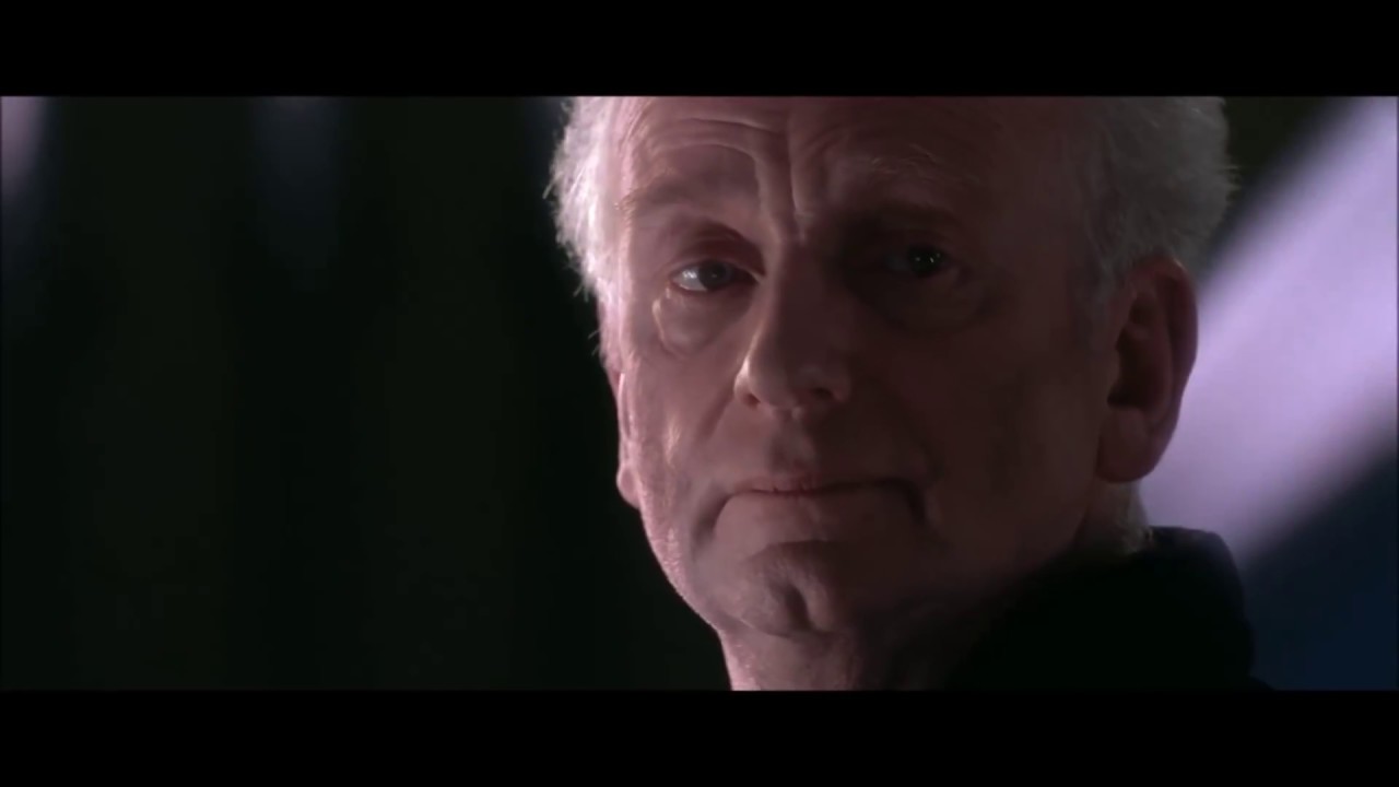 Sheev Palpatine Evil Head Turns - YouTube